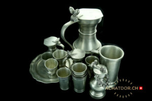 Achat de l'étain en Suisse, Lausanne, Genève, Nyon, Montreux, Zurich